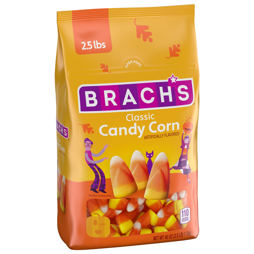 Ferrara Brach's Mellowcreme Candy Corn Halloween 2.5lb - Pacific Candy ...