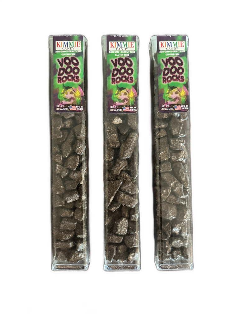 Choco Rocks Voodoo Tube 24x2.5oz - Pacific Candy Wholesale