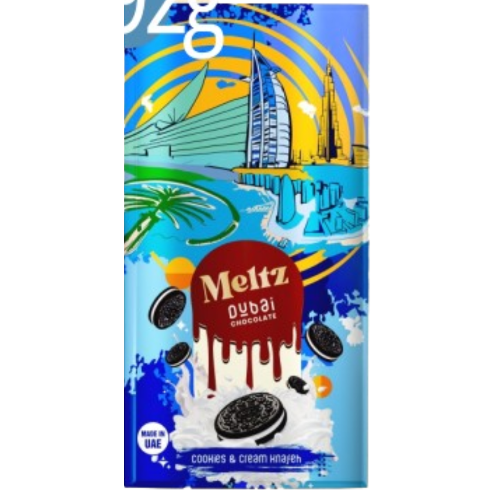 Meltz Dubai Chocolate Knafeh Oreo Cookies & Cream 12x75g - Pacific ...