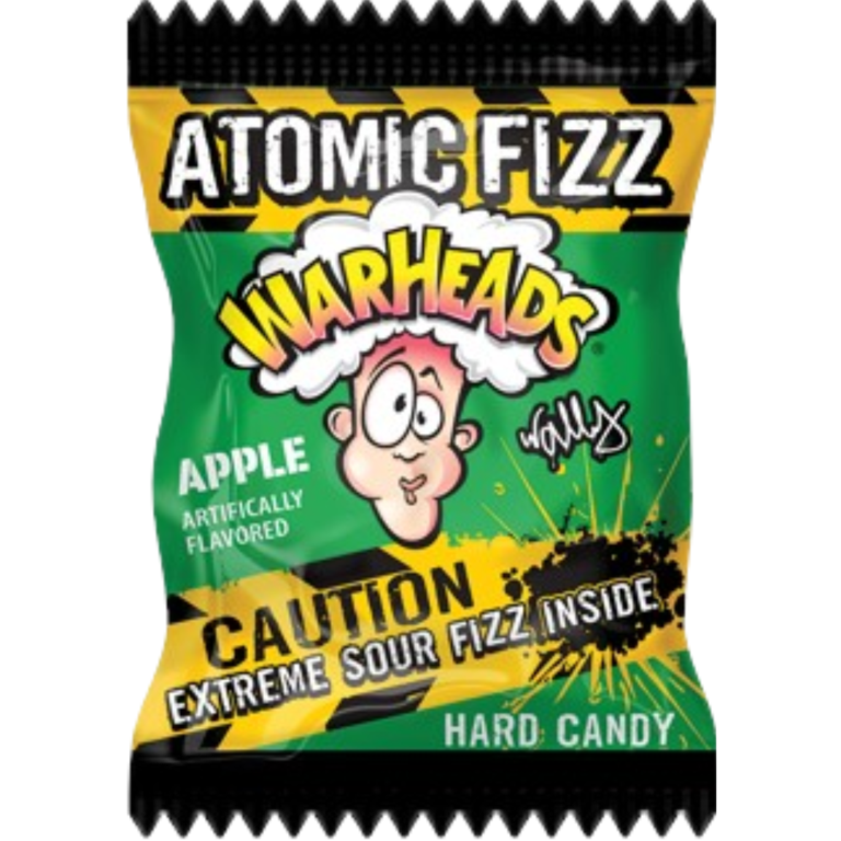 Warheads Atomic Fizz Canister 12x1.48oz - Pacific Candy Wholesale