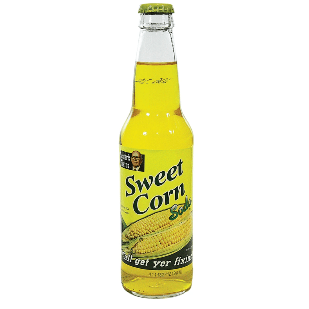Rocket Fizz Lesters Fixins Sweet Corn 24x12oz - Pacific Candy East