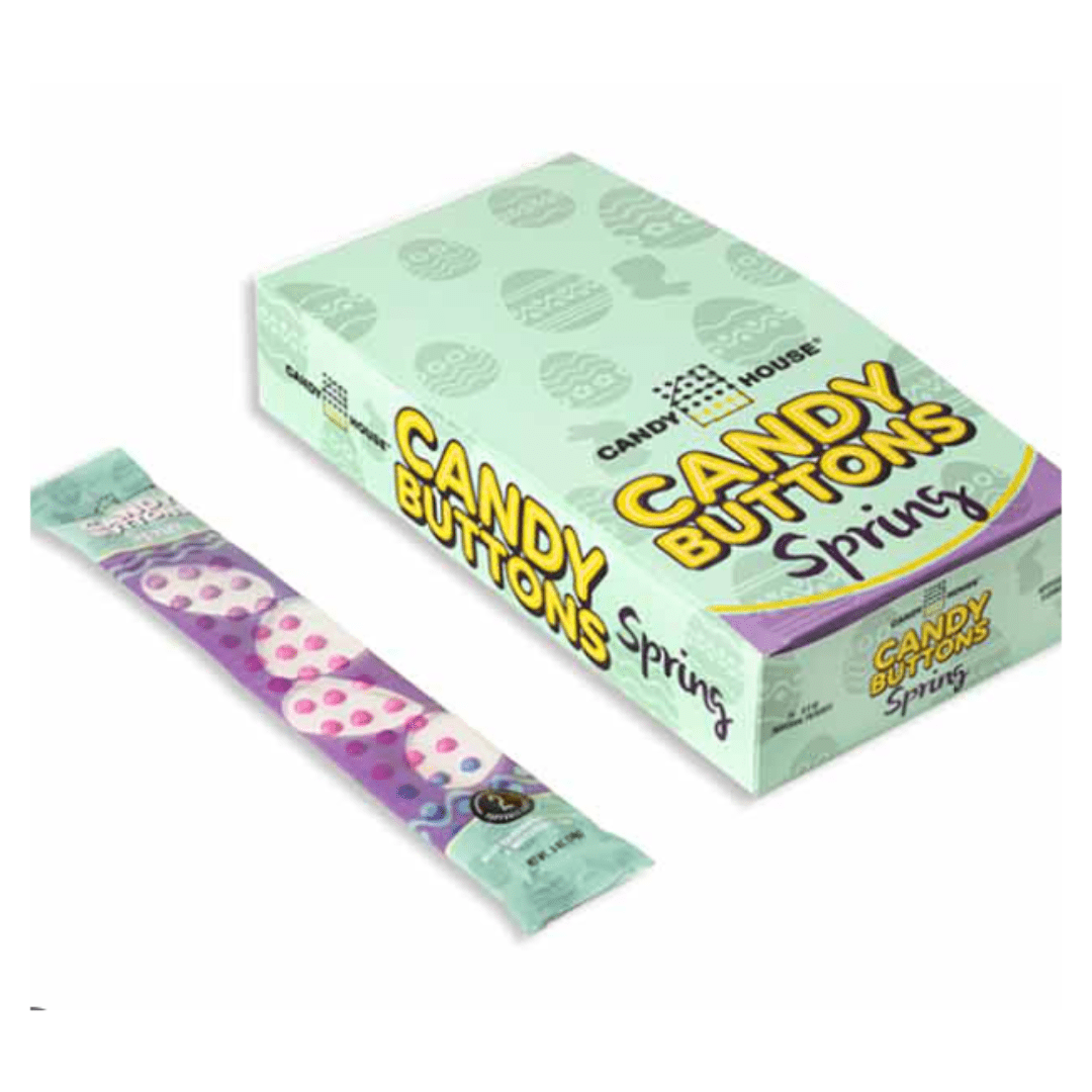 Doscher's Candy Buttons Spring Easter 24 - Pacific Candy East